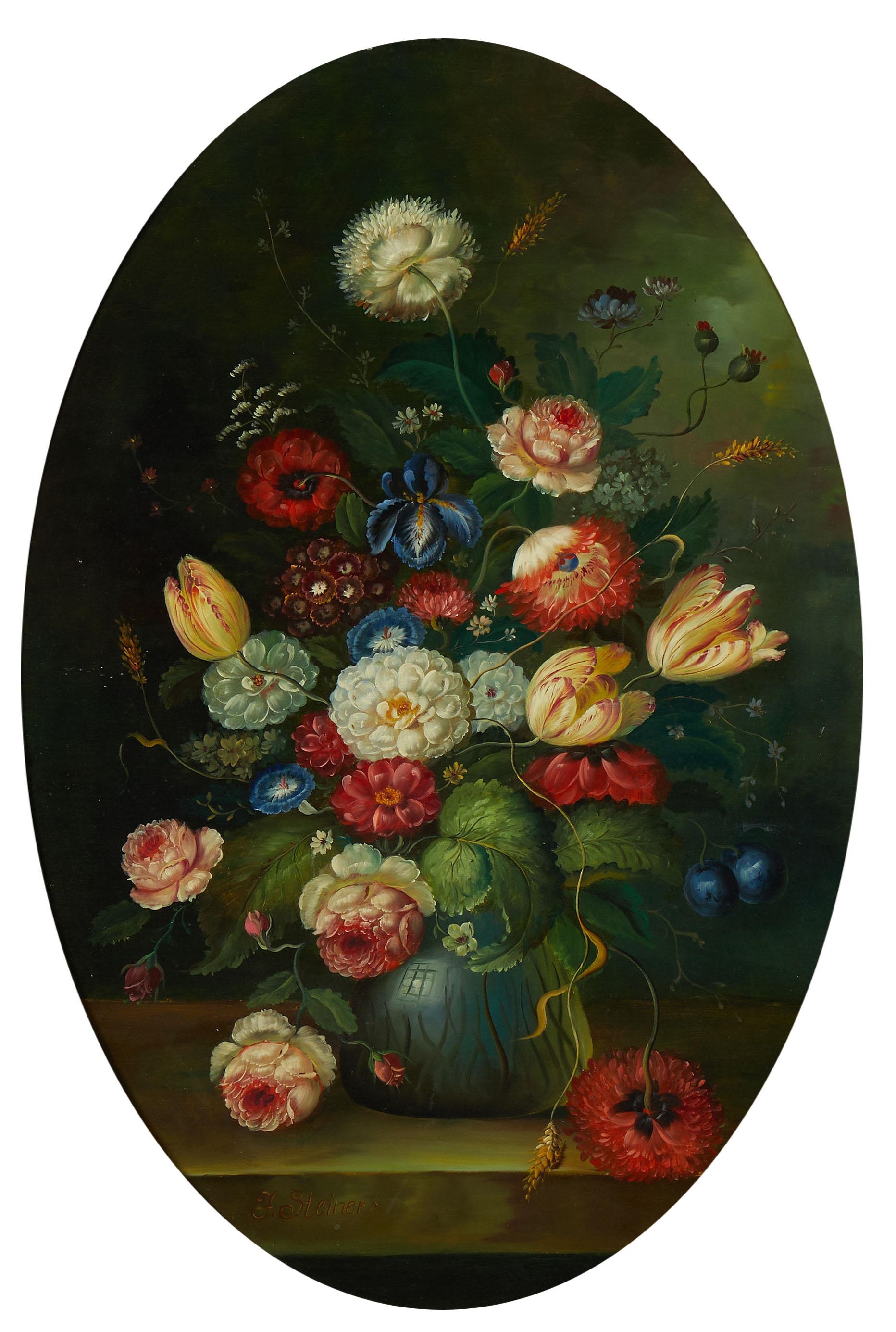 Josef Steiner | Großes Blumenstück | MutualArt
