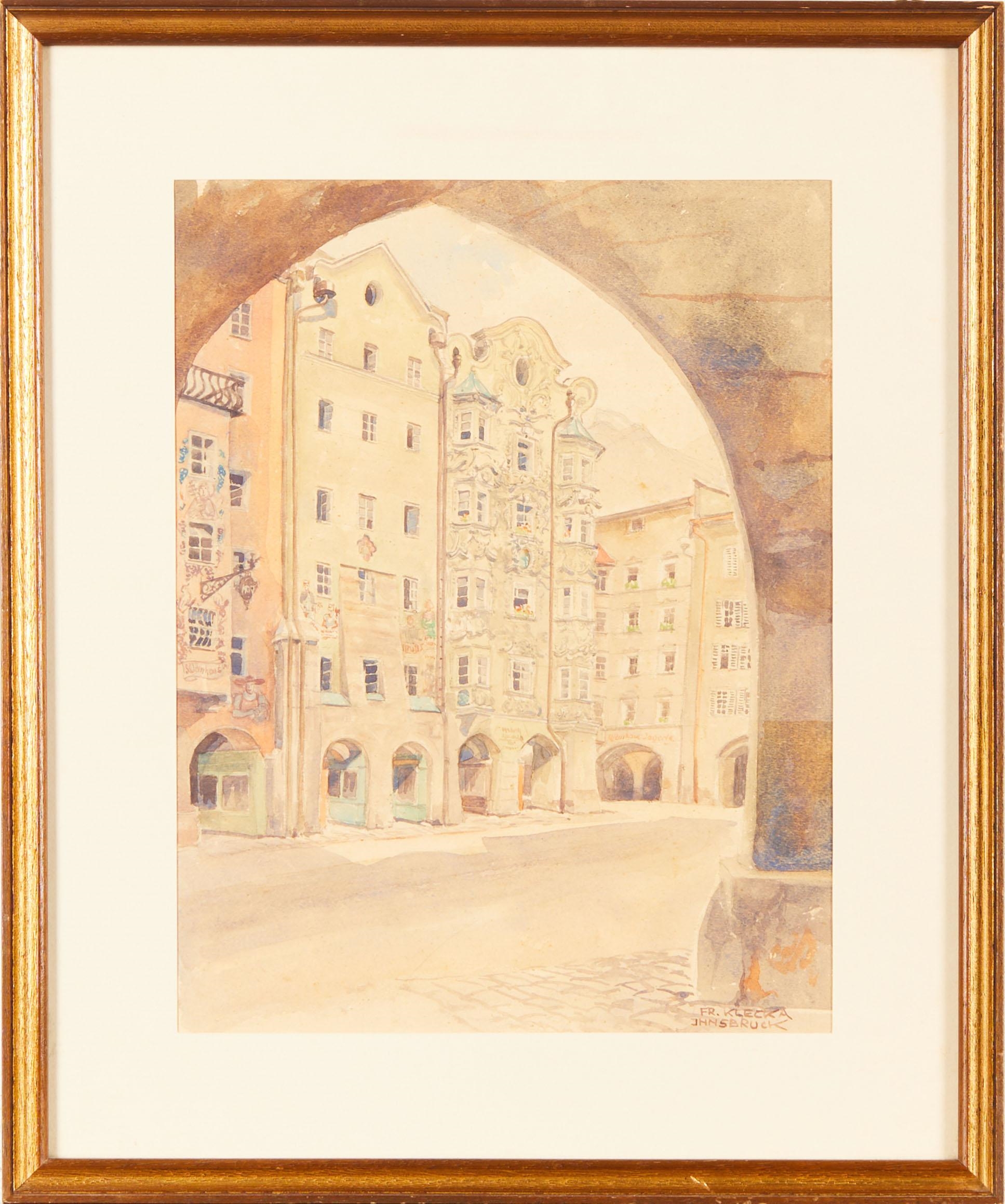 Franz Klecka | Das Helbinghaus in Innsbruck | MutualArt