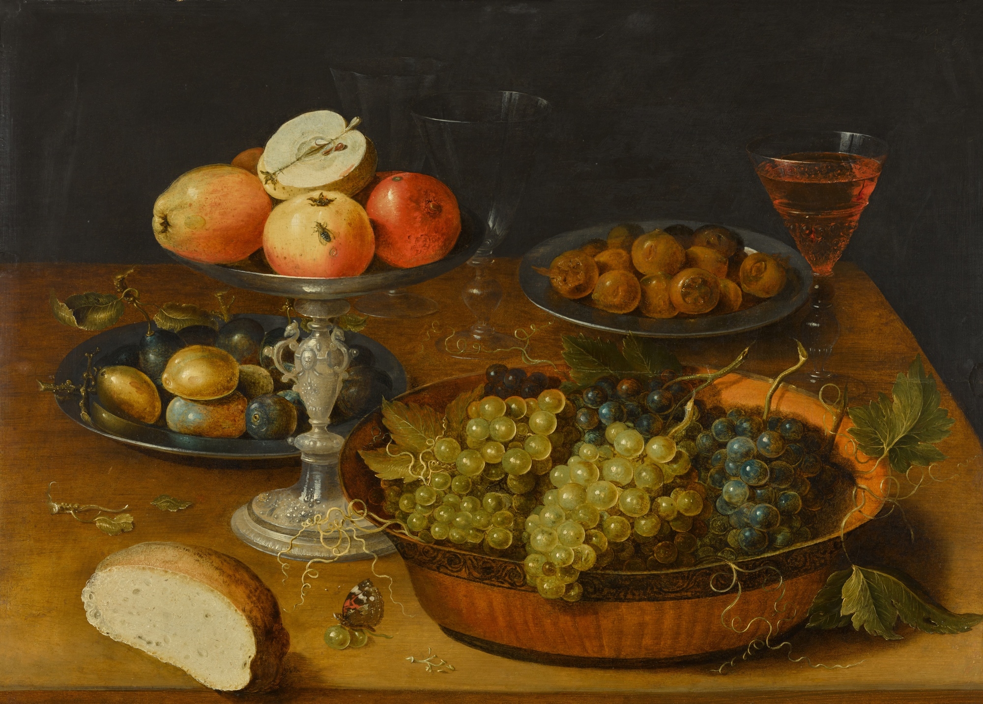 Osias Beert the Elder | A still life of porcelain vessels containing ...