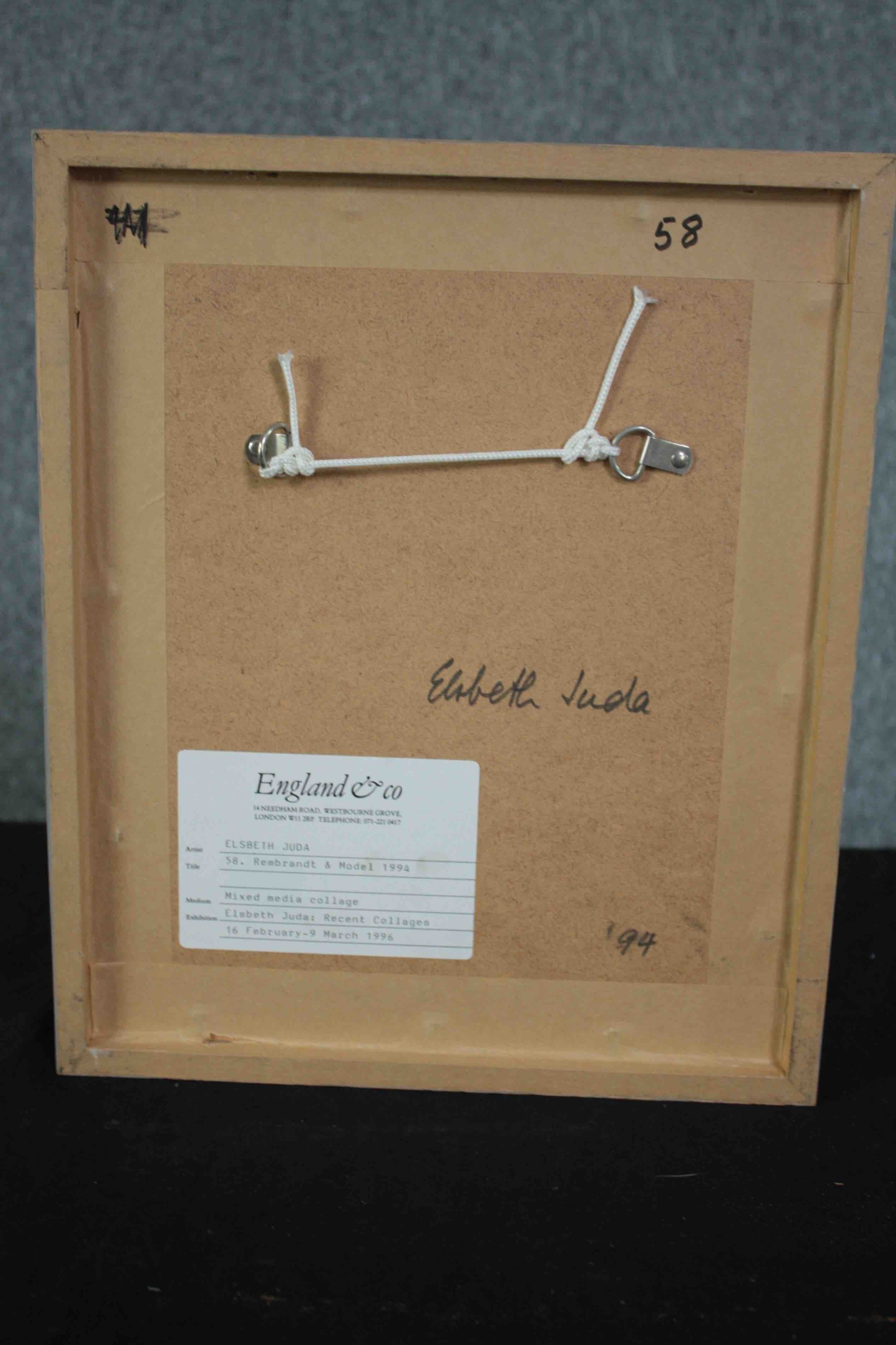 Elsbeth Juda | Rembrandt and Model 1994 | MutualArt