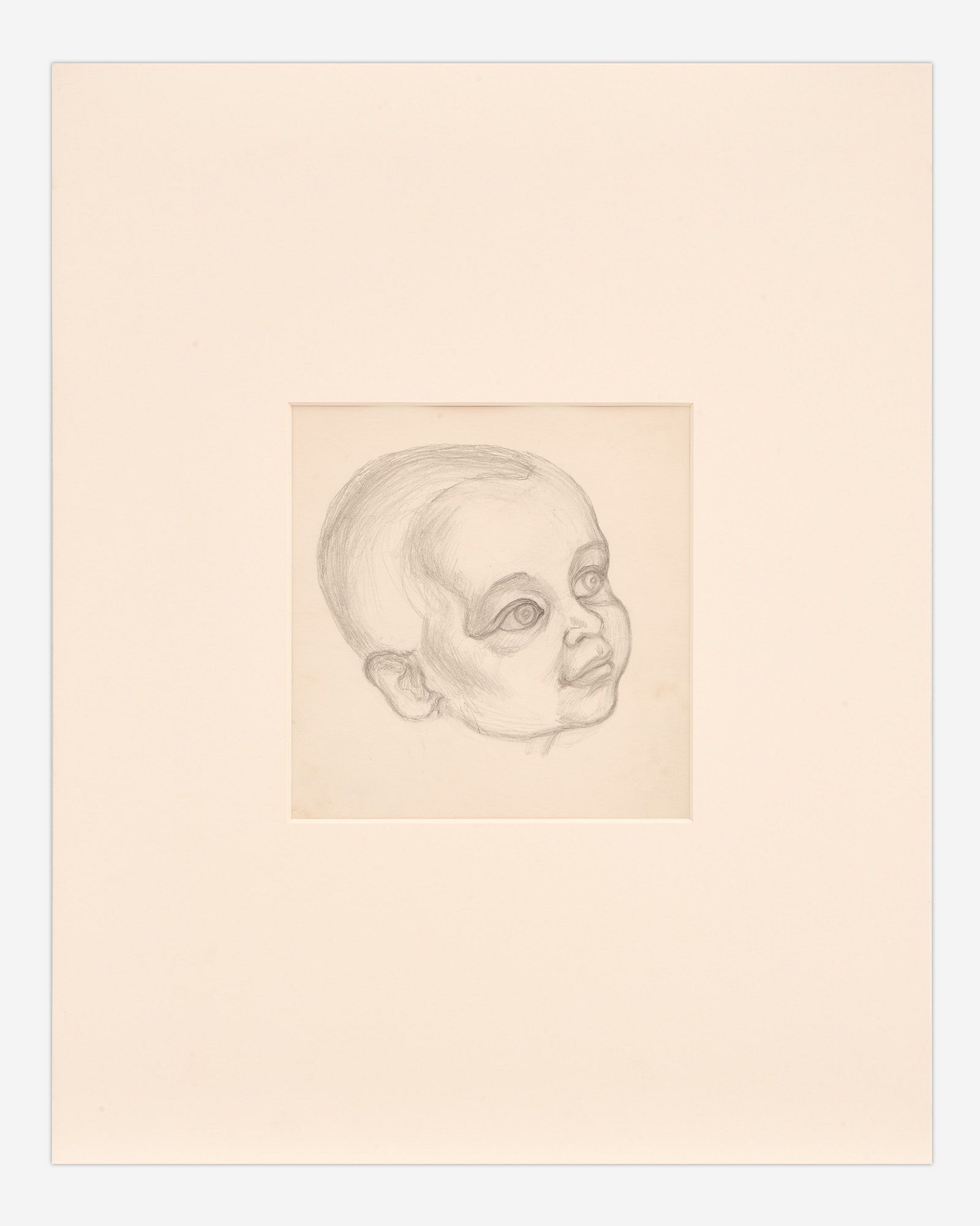 Thomas Hart Benton‏ | Sketch of Anthony Benton Gude (Circa 1964 ...