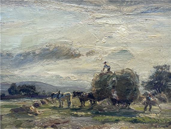 Herbert Royle | Haymaking | MutualArt