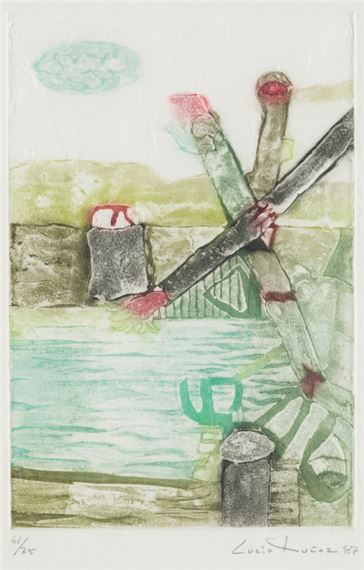 Lucio Muñoz | Sin título, 1987 (1987) | MutualArt