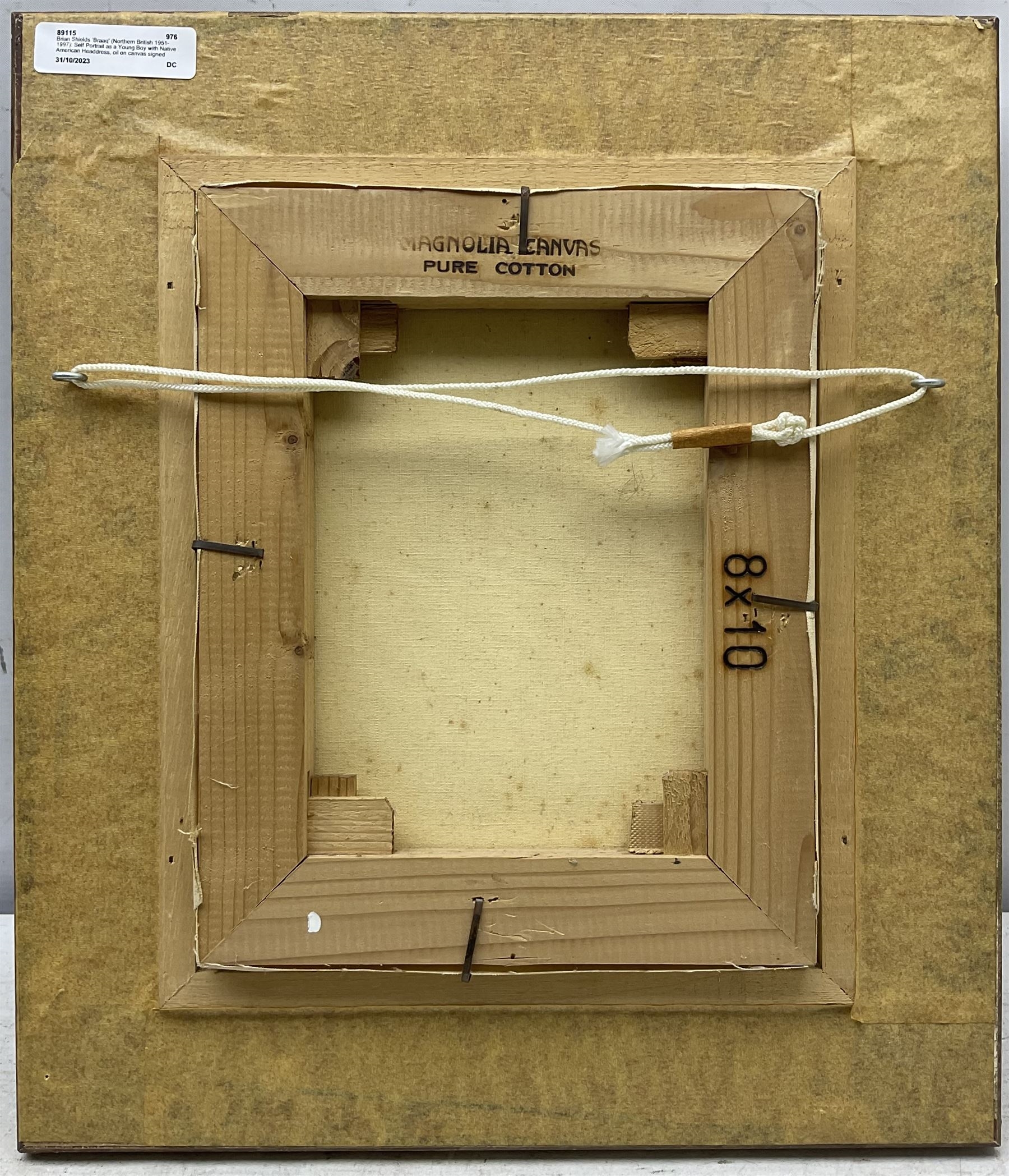 Brian Shields | Self Portrait as a Young Boy with Native American ...