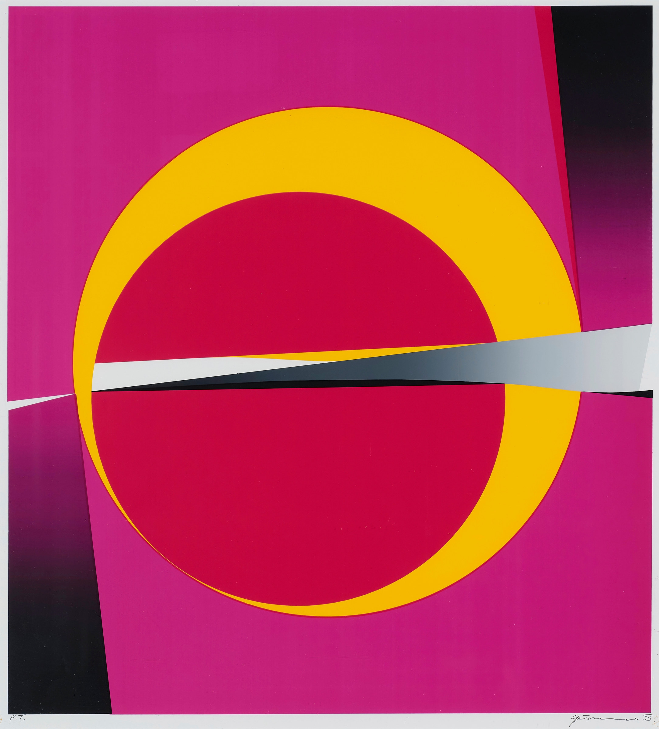 Gunnar S. Gundersen | Gul sirkel | MutualArt