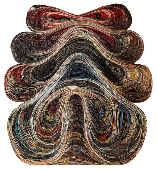 Pavlos Dionysopoulos | Baroque (Affiches massicotées) (1966) | MutualArt
