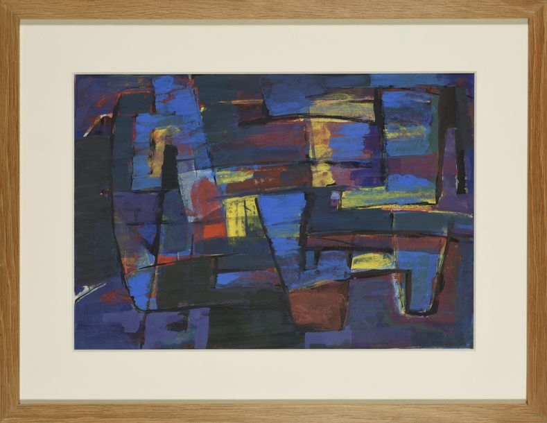 Maria Manton | LES VITRAUX DE LA CATHÉDRALE (1954) | MutualArt