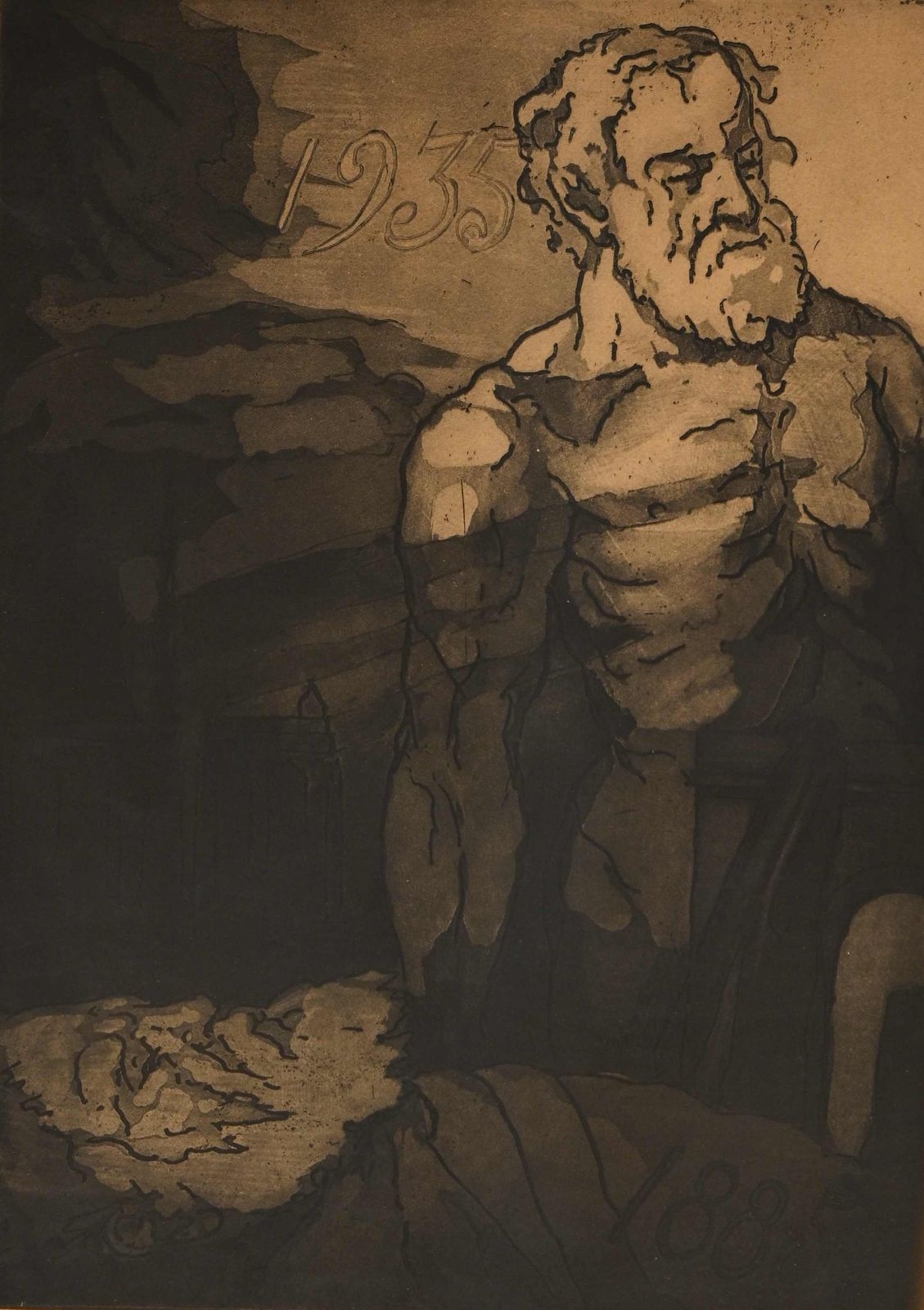 Émile‏ Henri Bernard | Portrait de Victor Hugo | MutualArt