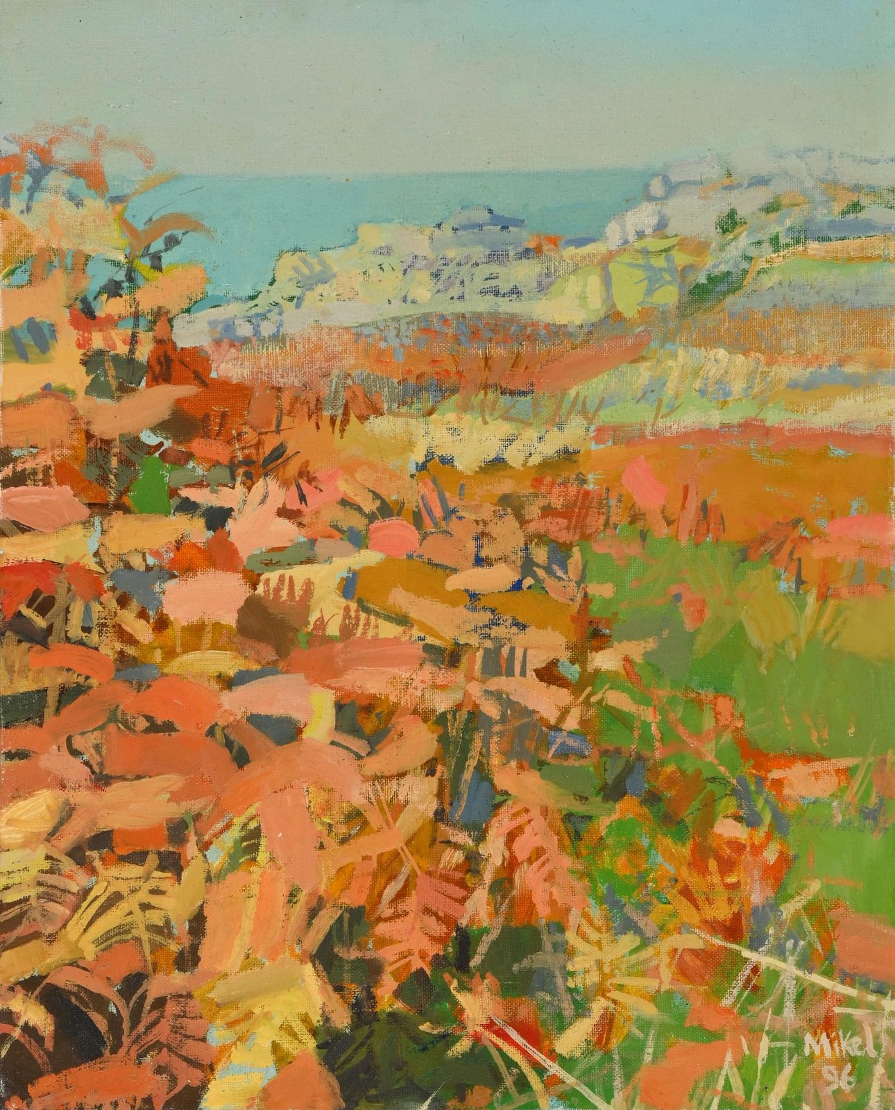 Mikel Chaussepied | Les fougères rousses à Molène | MutualArt