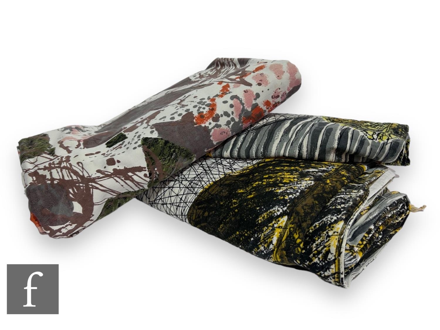 Robert Dodd | A pair of 1960s Francis Price screen print curtains in ...