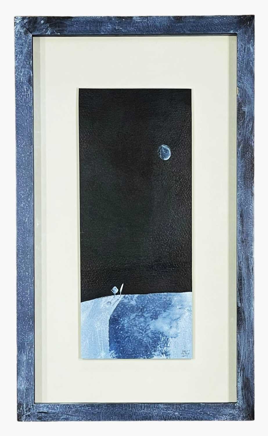 Dewi Tudur | ‡ DEWI TUDUR mixed media on card - nocturnal landscape ...