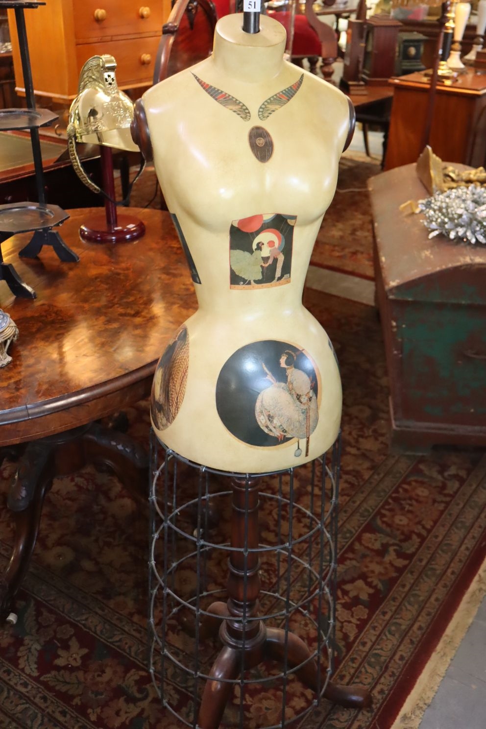 Art Deco School, 20th Century | STYLISH ROTATING MANNEQUIN | MutualArt
