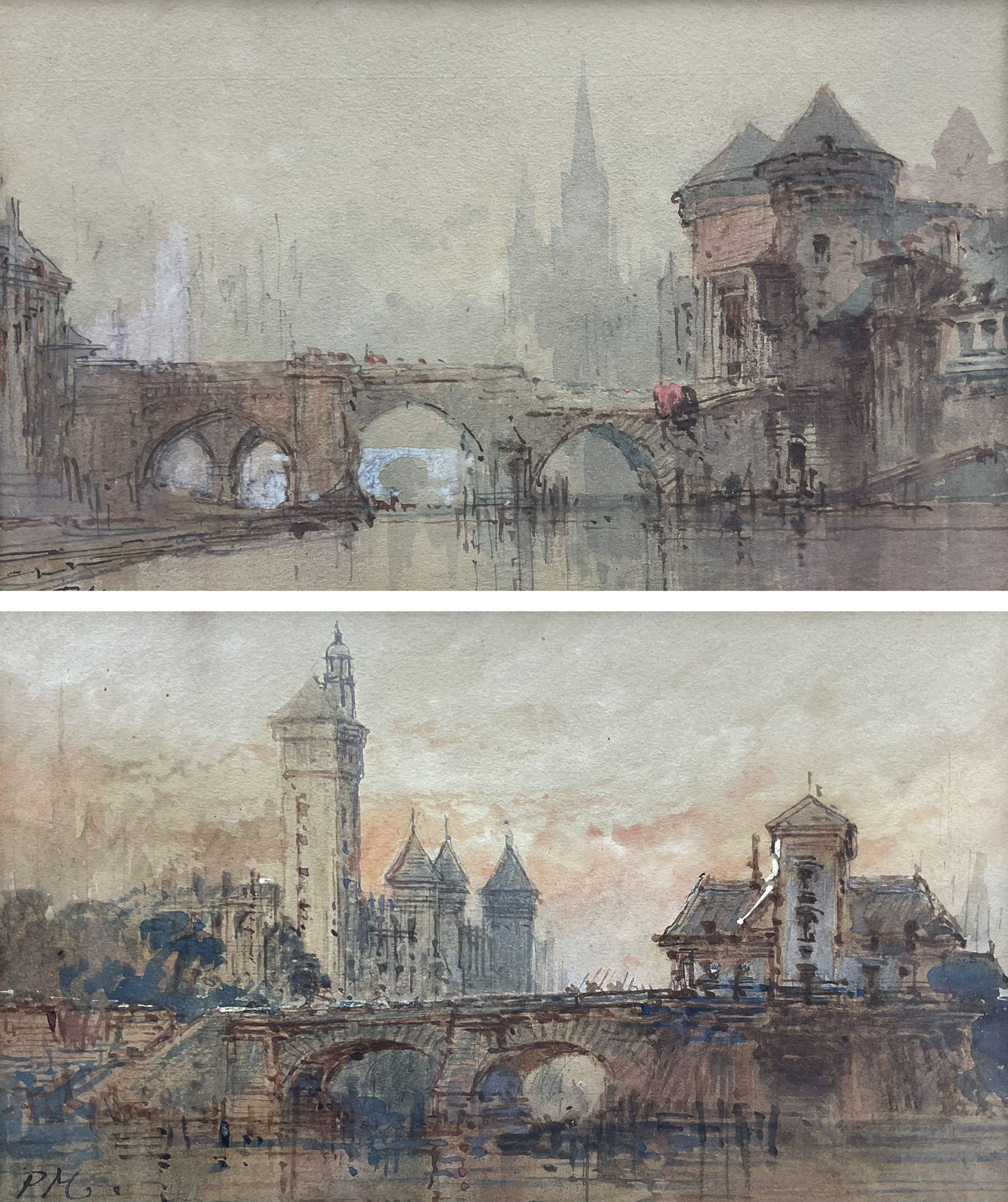 Paul Marny | 'Chatèlet Gaie and Pump St Michel - Old Paris' | MutualArt