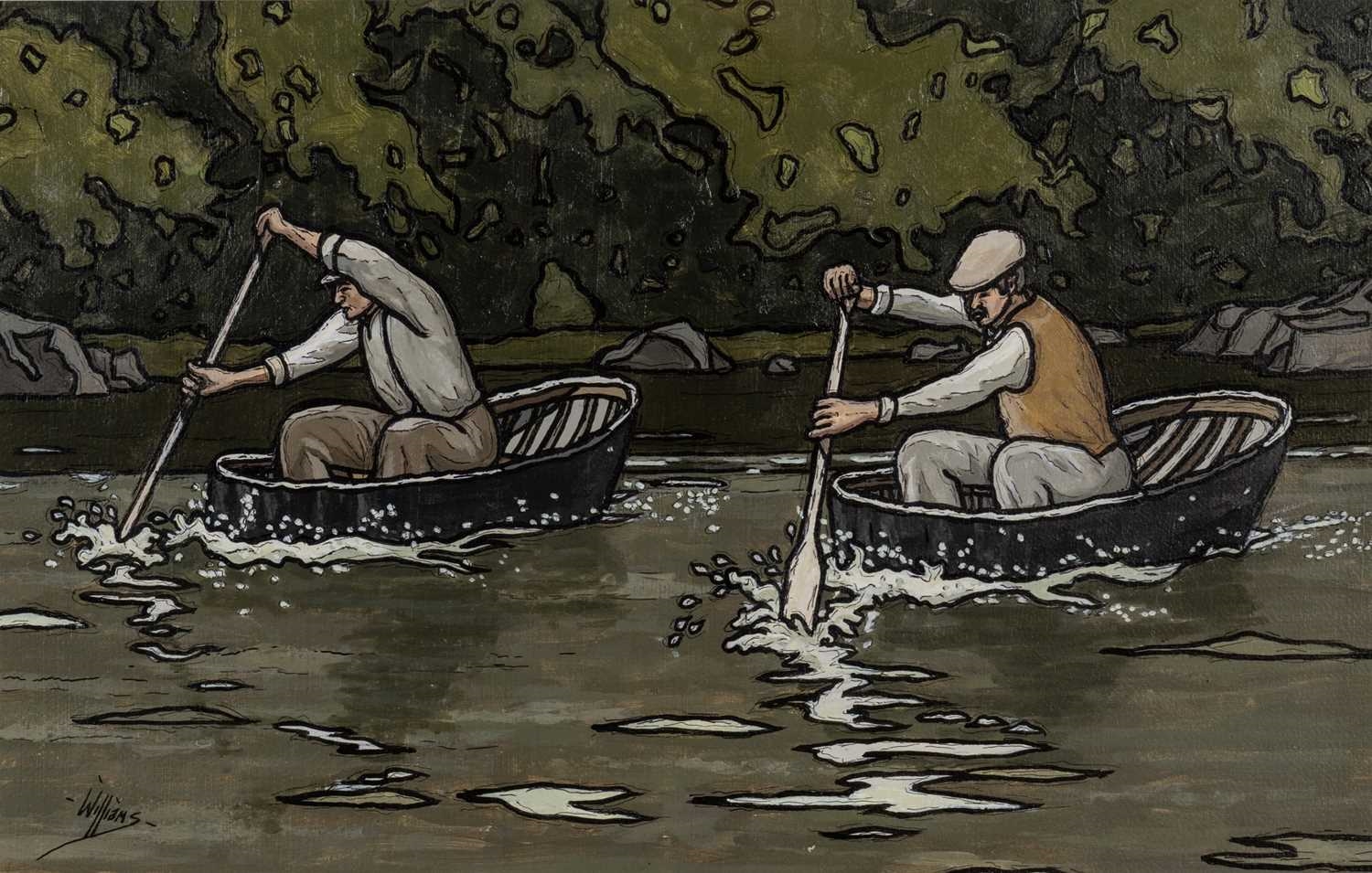 Alan Williams | Coracle Men | MutualArt