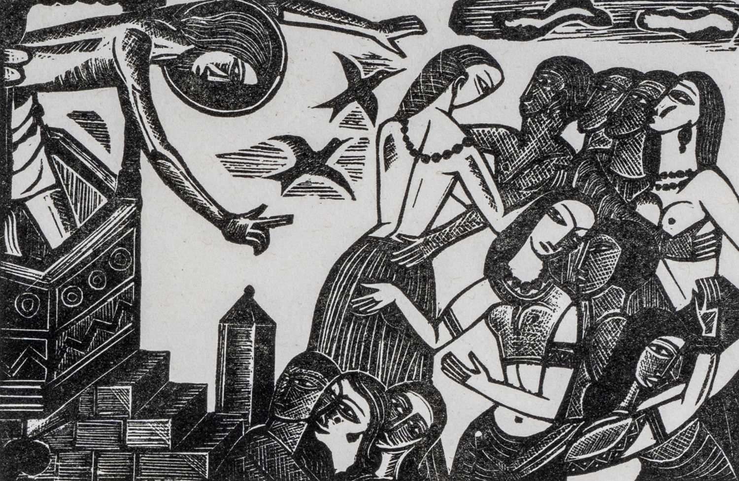 David Jones | Jonah Preached into Nineveh (from the Book of Jonah ...