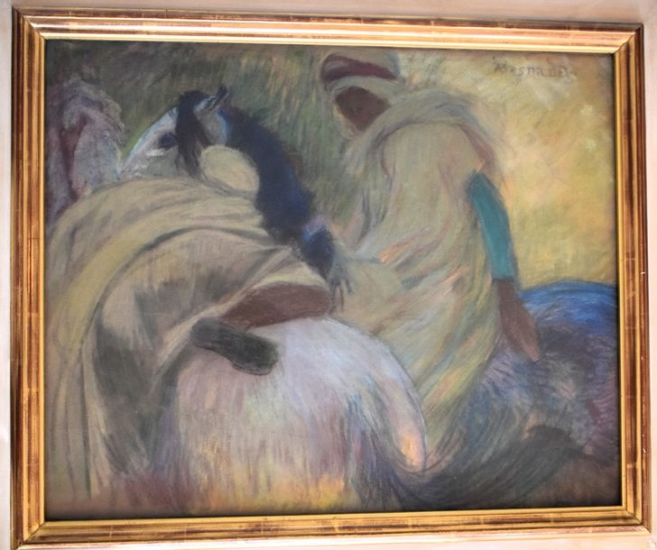 Albert Besnard | Arab riders | MutualArt