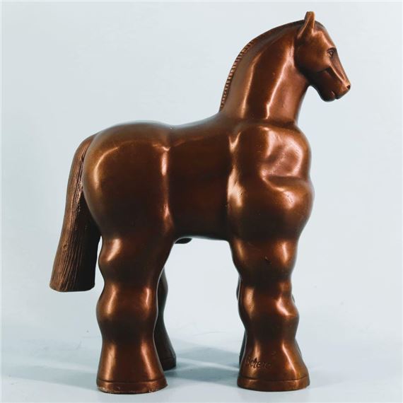 Fernando Botero | BOTERO HORSE BRONZE | MutualArt