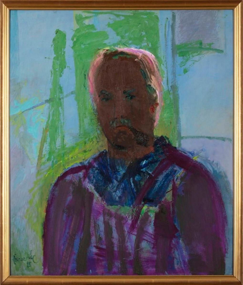 Júlio Resende | Auto-retrato (1985) | MutualArt