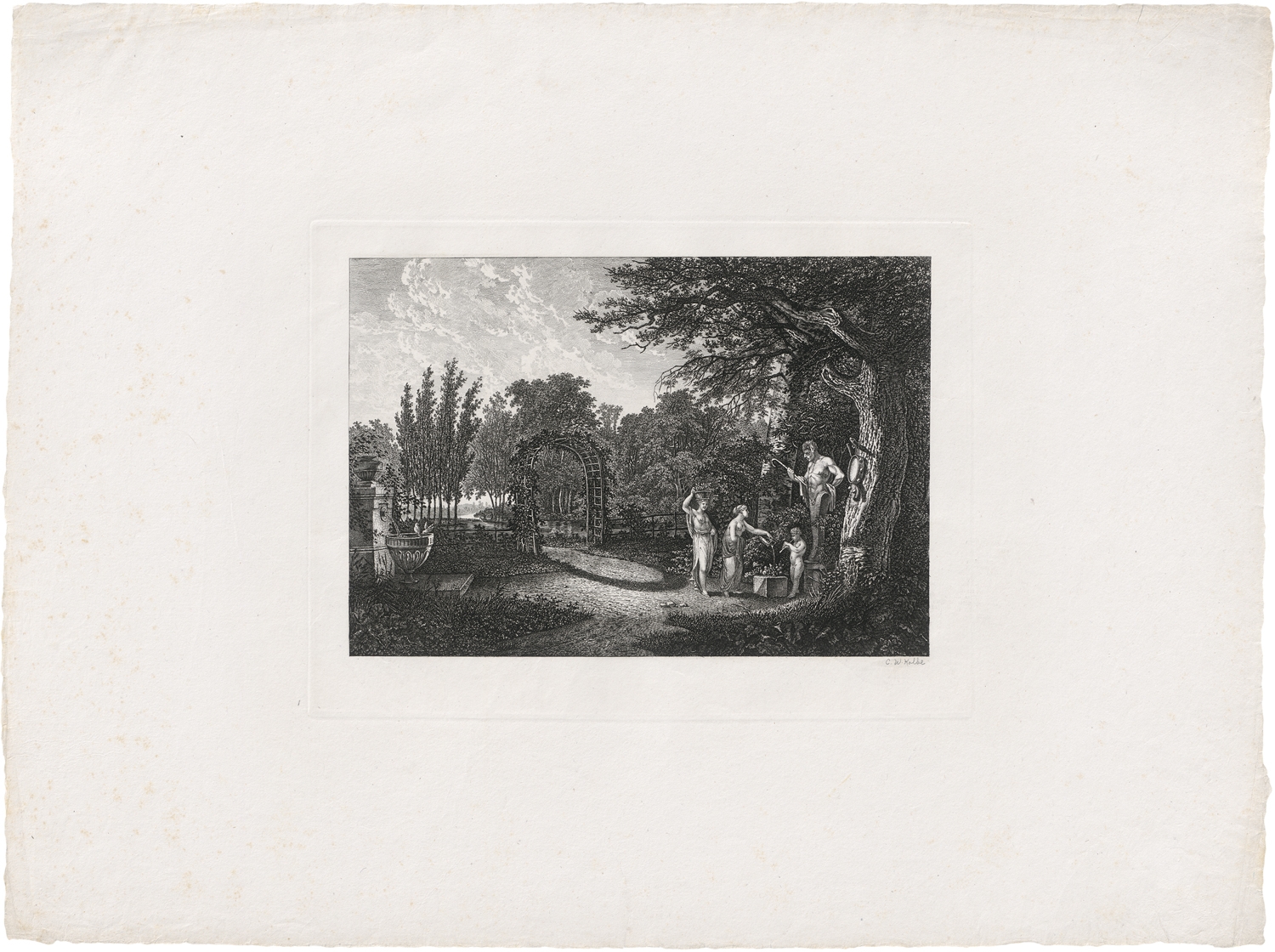 Carl Wilhelm Kolbe | Sacrifice au Dieu Pan | MutualArt