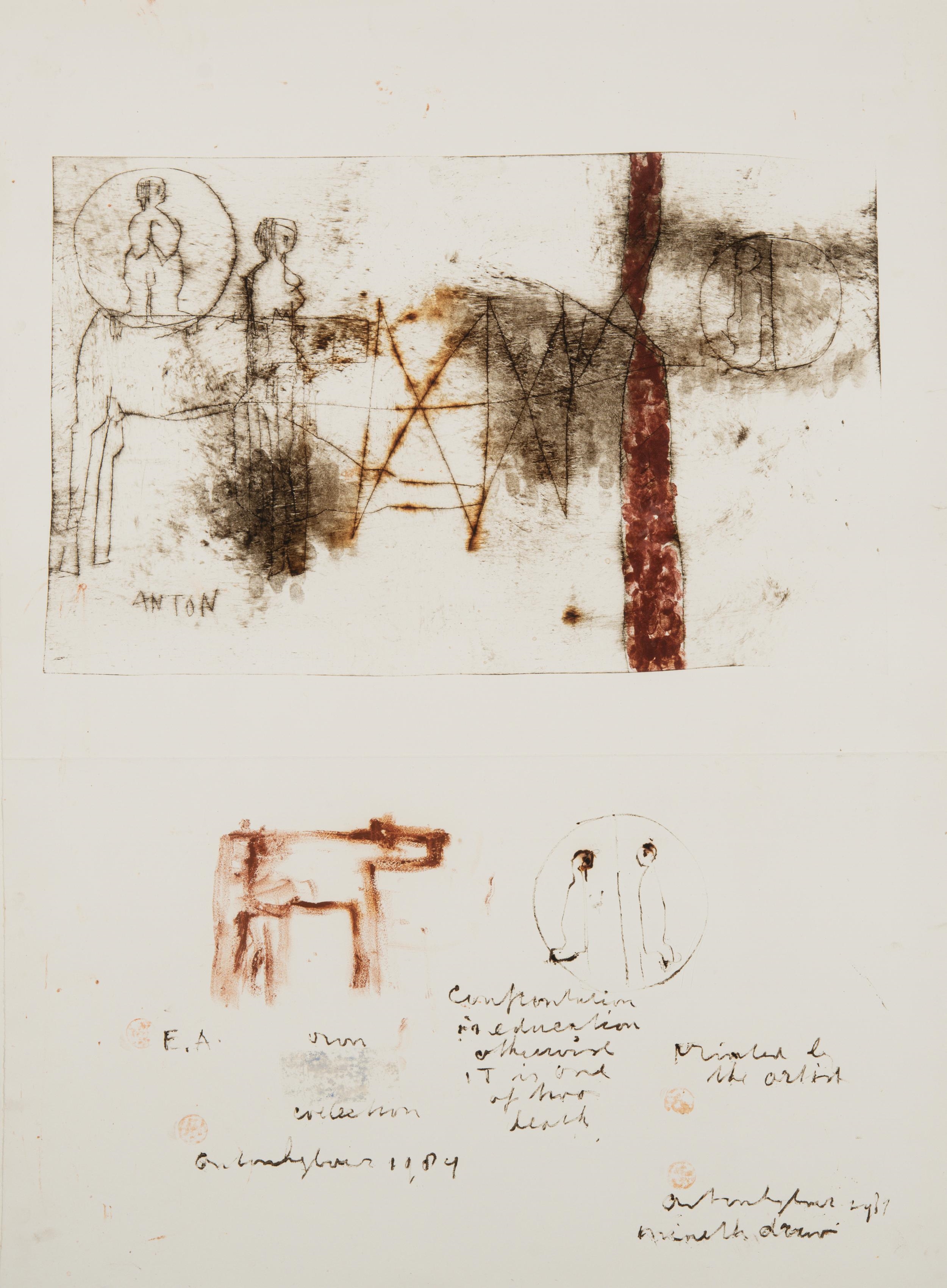 Anton Heyboer | Anton Heyboer (Dutch 1924 - 2005). Untitled, 1984 ...