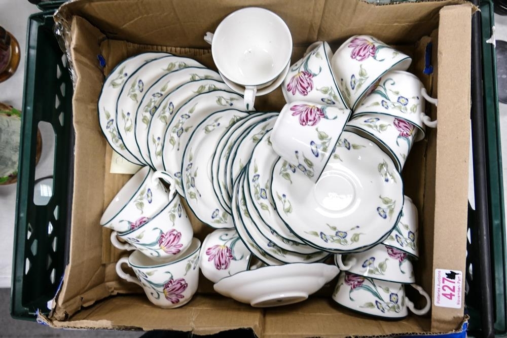 Royal Doulton | A Collection of Royal Doulton Teaware in the Florette ...
