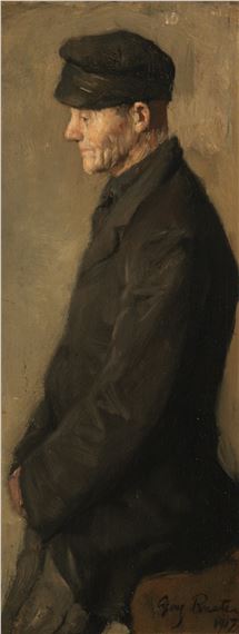 Georg Rueter | A colourful bouquet in a glass vase | MutualArt