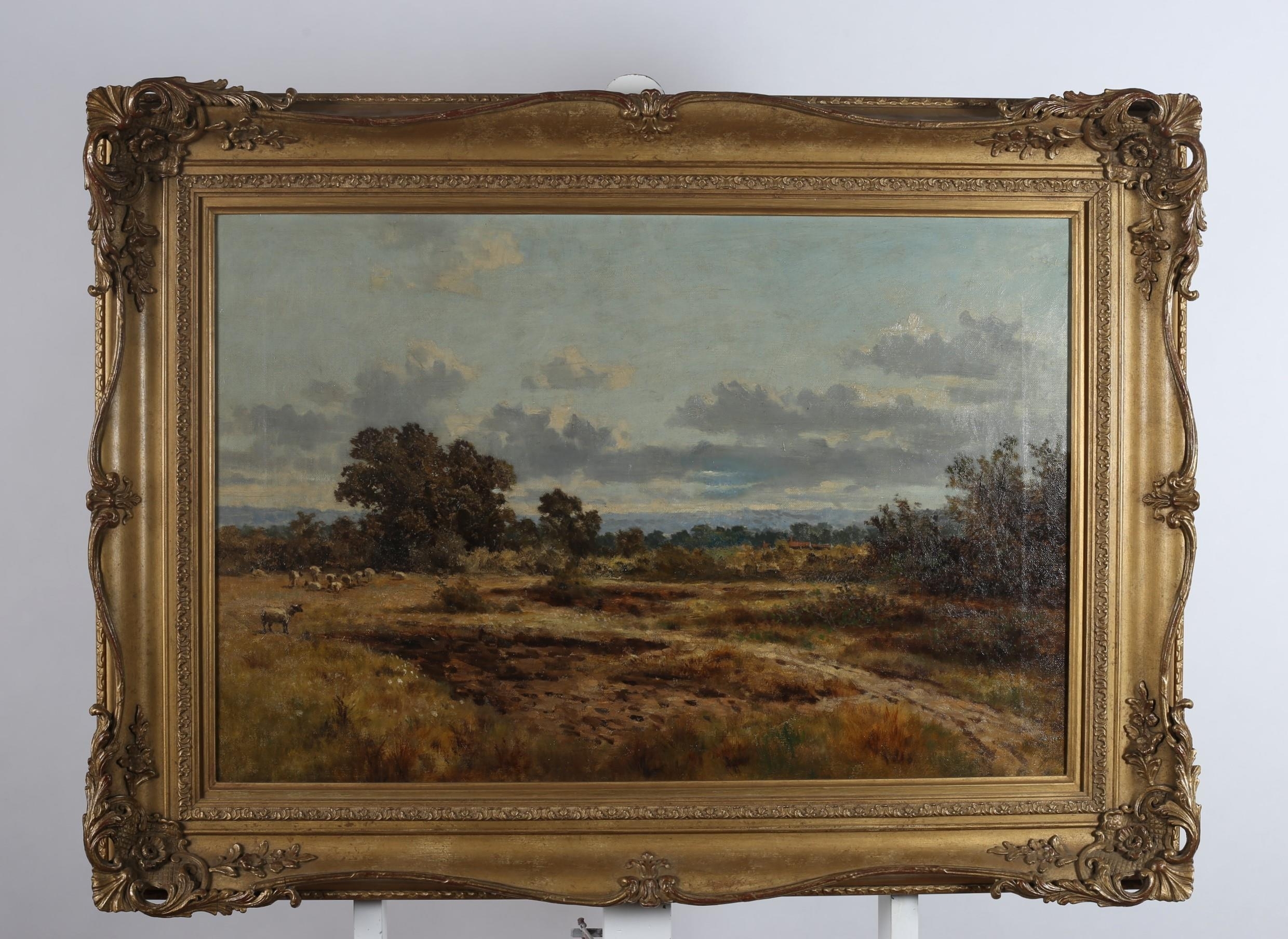 John Knox | Extensive Landscape with Sheep (19th Century) | MutualArt