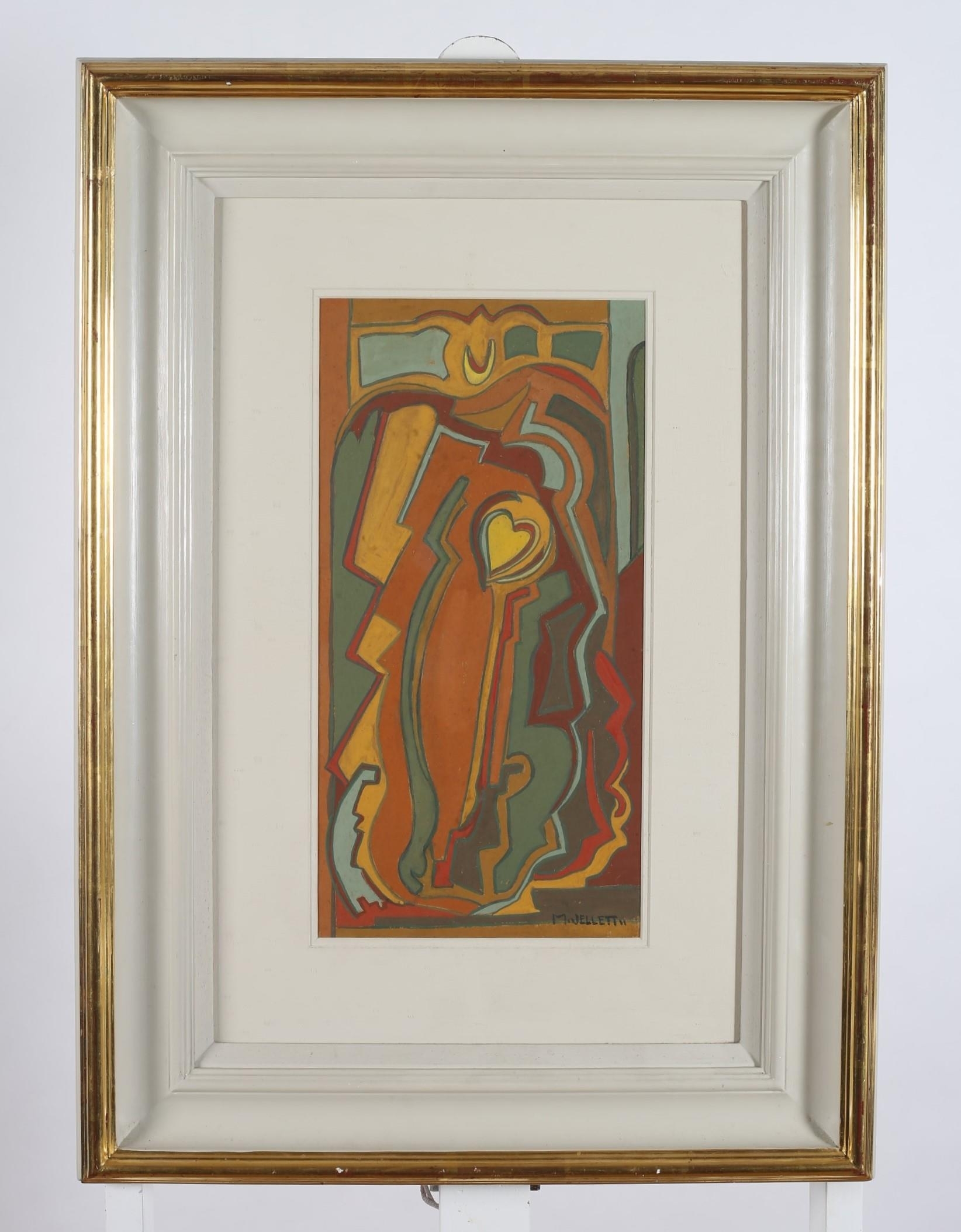 Mainie Jellett | Orange Abstract | MutualArt