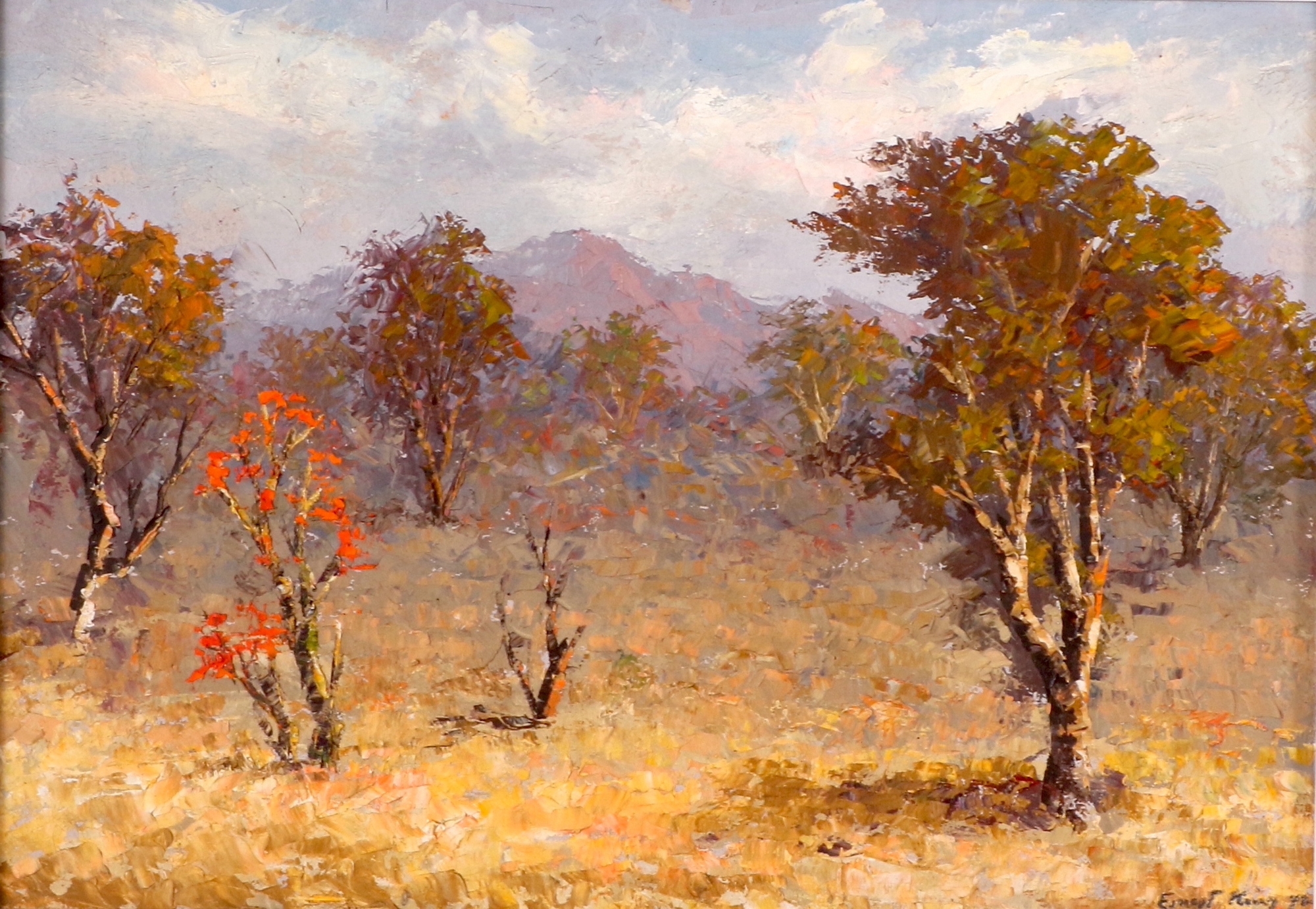 Ernest King | BUSHVELD LANDSCAPE | MutualArt