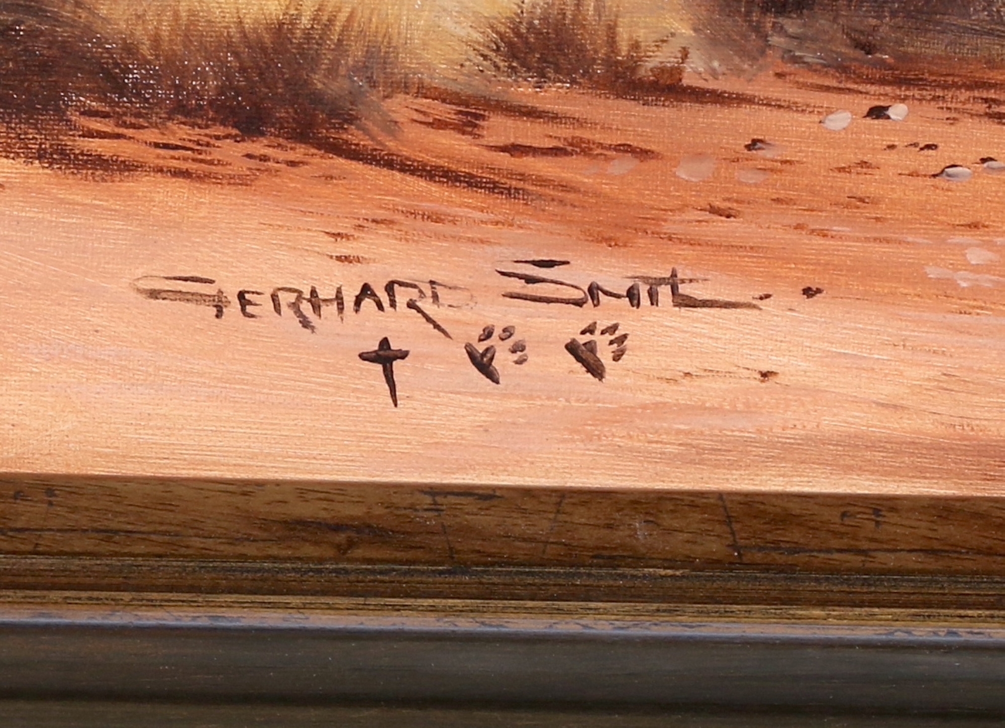 Gerhard Smit | ROAD LEADING THROUGH THE BUSHVELD | MutualArt