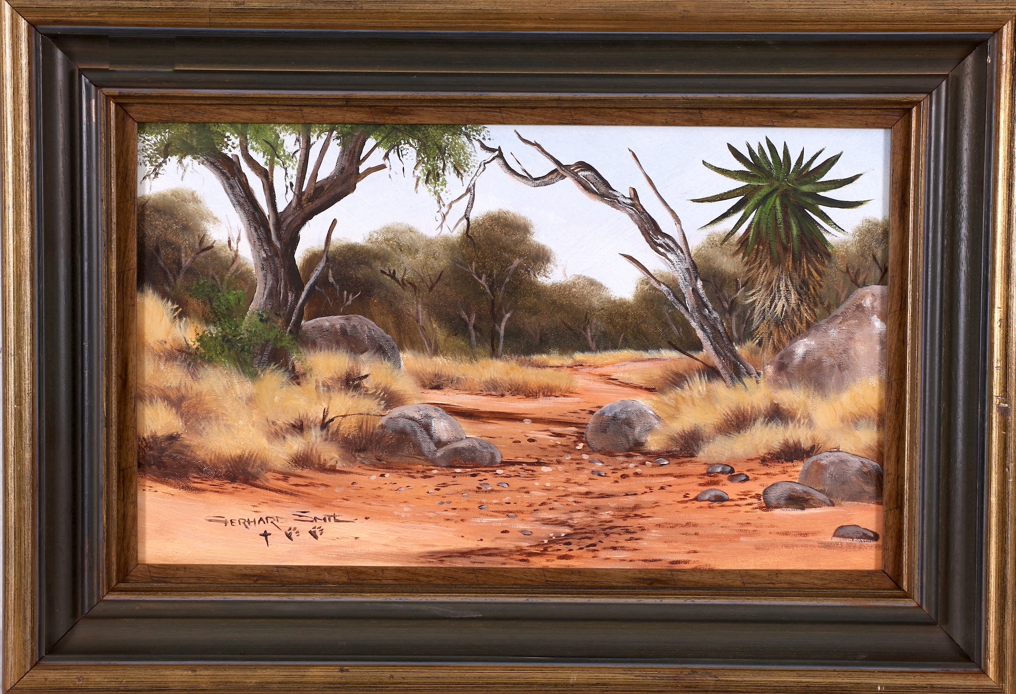 Gerhard Smit | ROAD LEADING THROUGH THE BUSHVELD | MutualArt