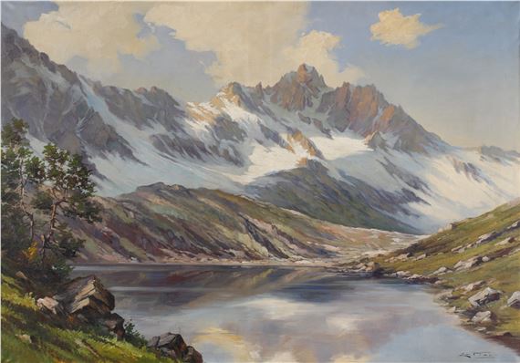Emil Fiala | Gebirgssee | MutualArt