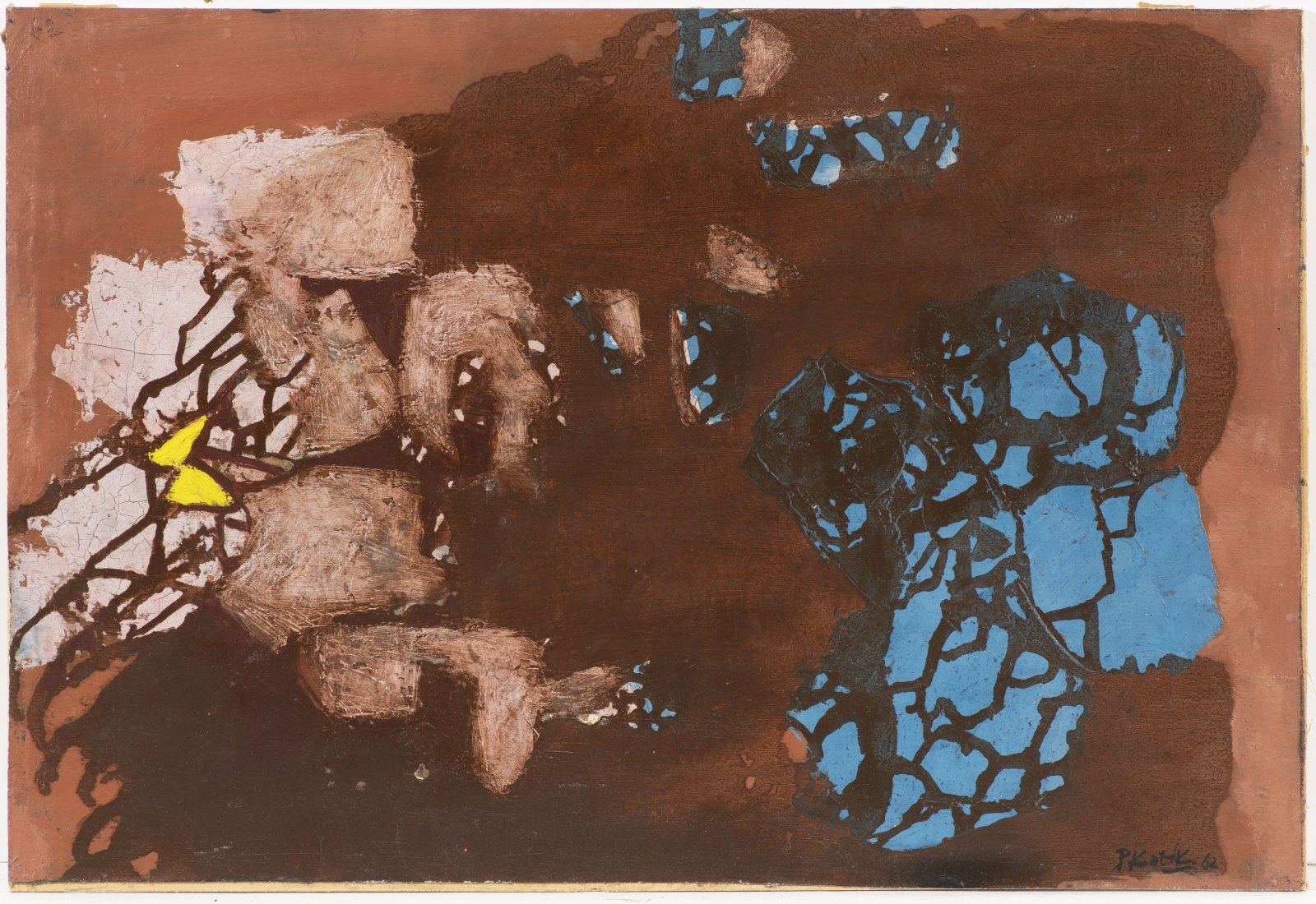 Pravoslav Kotik | A COMPOSITION (1962) | MutualArt