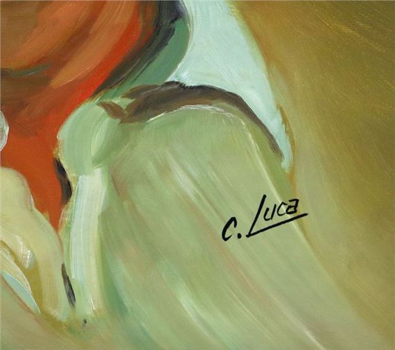 Claude Luca | Portrait de femme | MutualArt