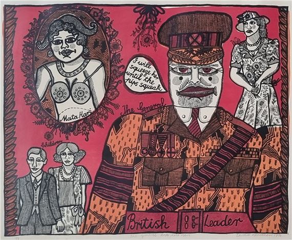 Barbara Hanrahan | 'The General and Mata Hari' (1976) | MutualArt