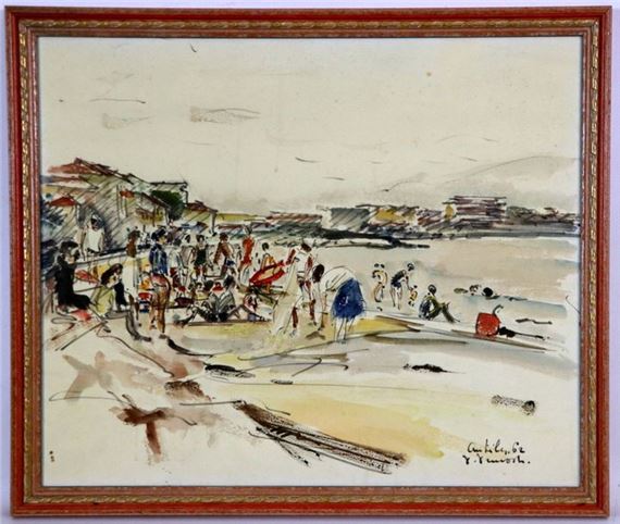 Pierre Pruvost | Antibes. (1962) | MutualArt