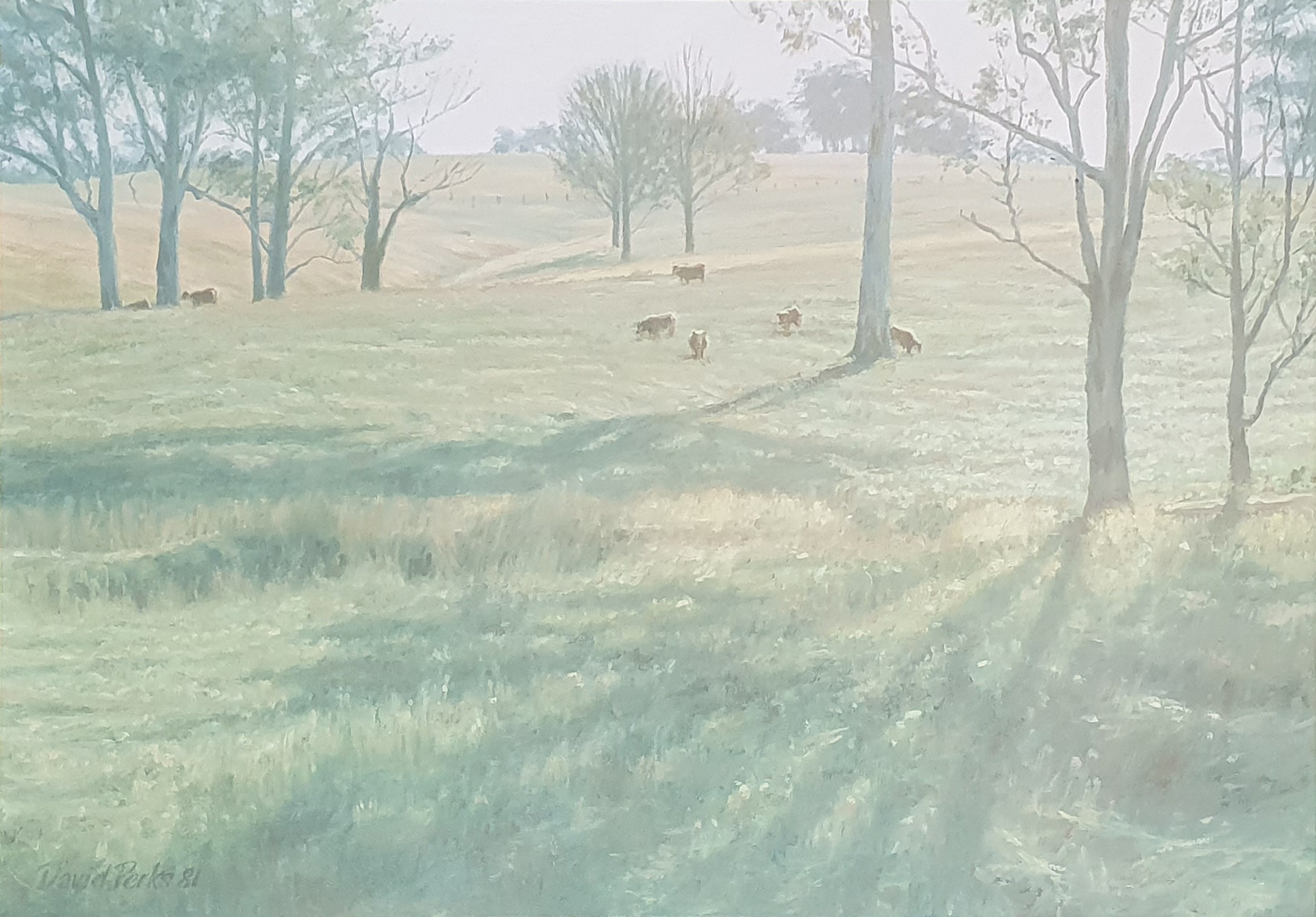 David Perks | untitled (Grazing in the Morning Light) (1980) | MutualArt