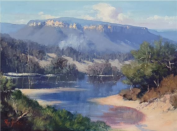 Ray Giles | 'Beside the Wollondilly NSW' (1980) | MutualArt
