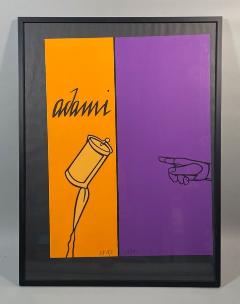 Valerio Adami | Walt Whitmann (1978) | MutualArt