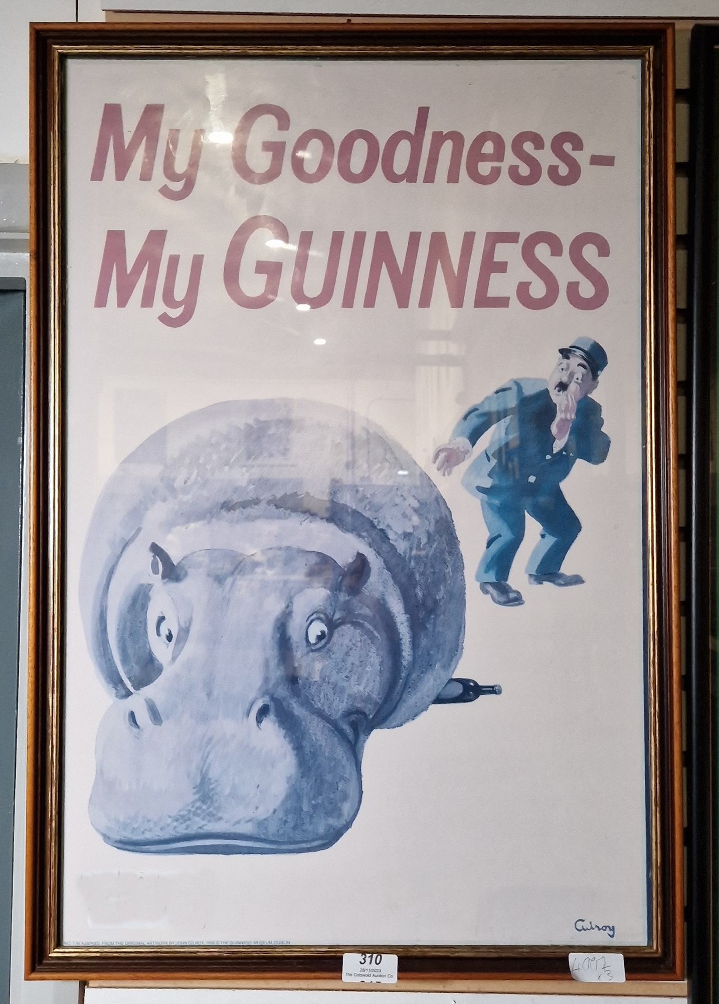 John Gilroy | Two Guinness advertising posters | MutualArt