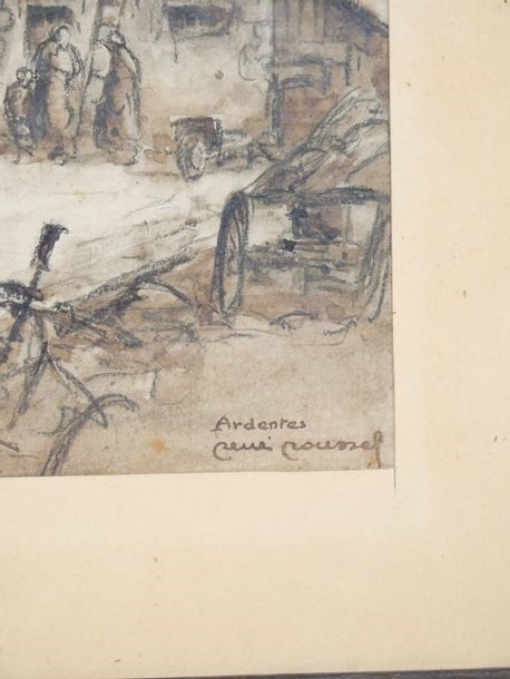 Rene Roussel | Apse of Saint-Martin d'Ardentes church (2023) | MutualArt