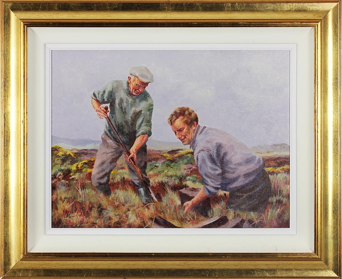 Hamilton Sloan | Cutting Turf | MutualArt