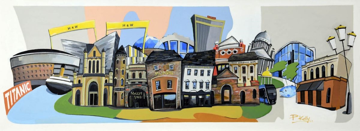 Paul Kelly | Belfast Landscape | MutualArt