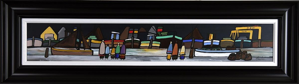 Mary-Lou | Overlooking the Docks | MutualArt