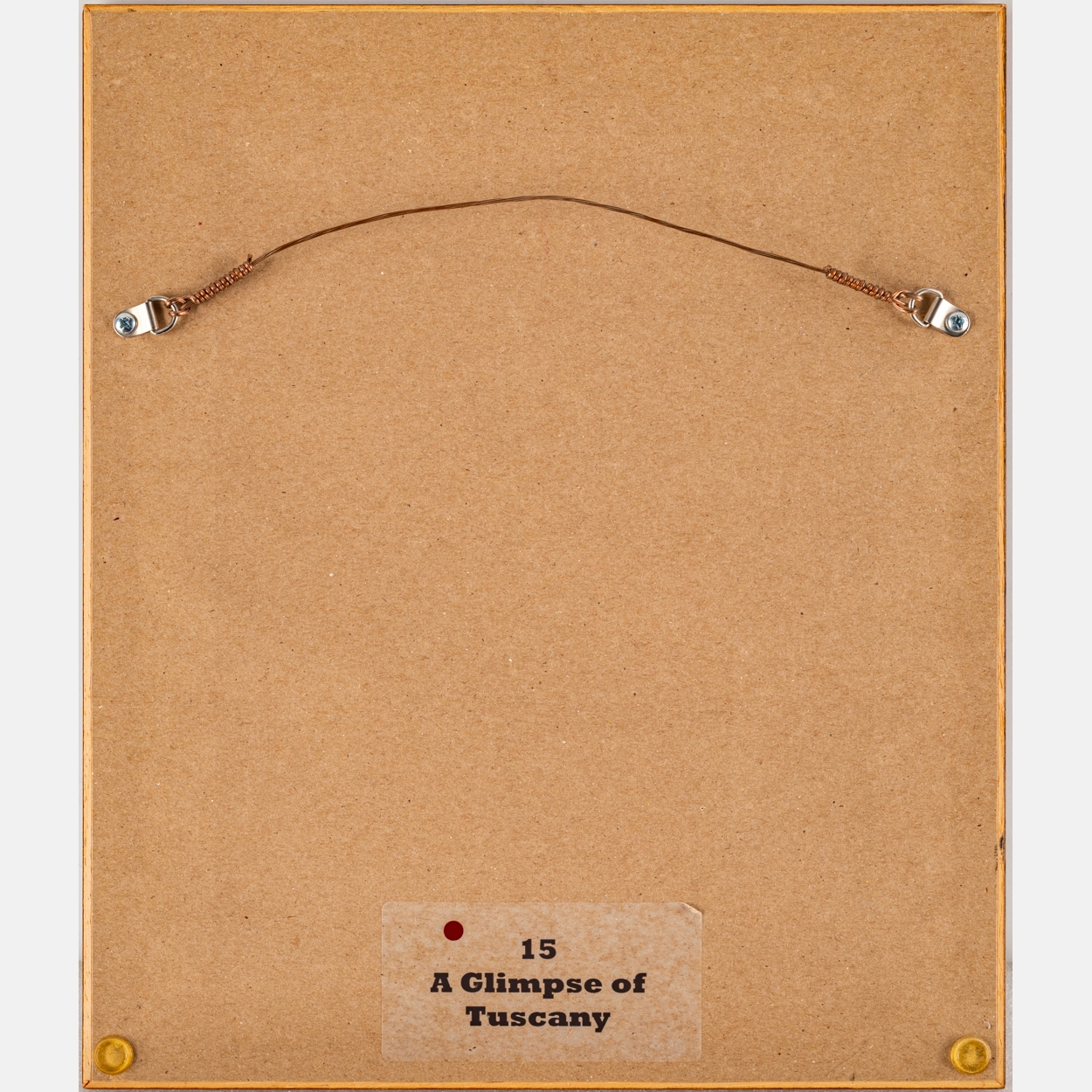 Ben L. Bassham | A Glimpse of Tuscany (2004) | MutualArt