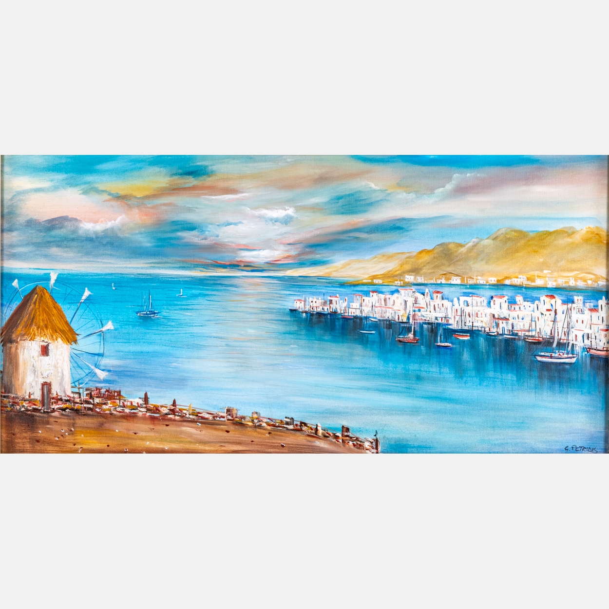 Gaston Petridis | Coastal Scene | MutualArt