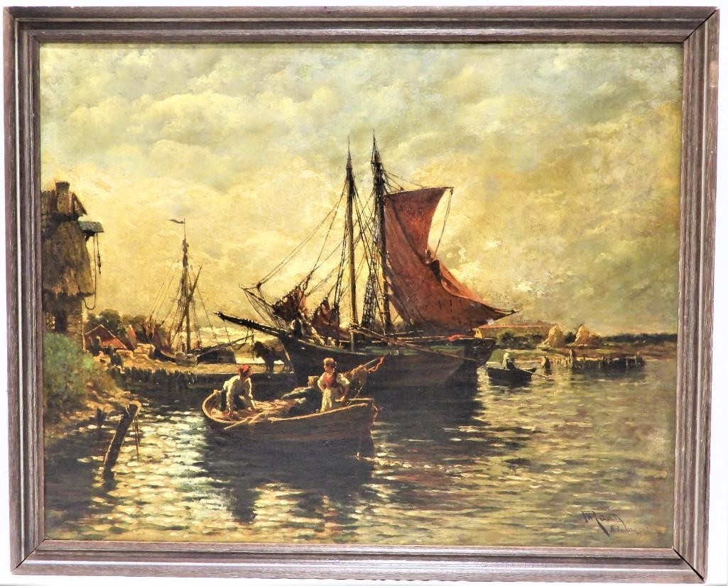 Heinrich Rasch | Heinrich Rasch, German (1840-1913) Oil on canvas ...