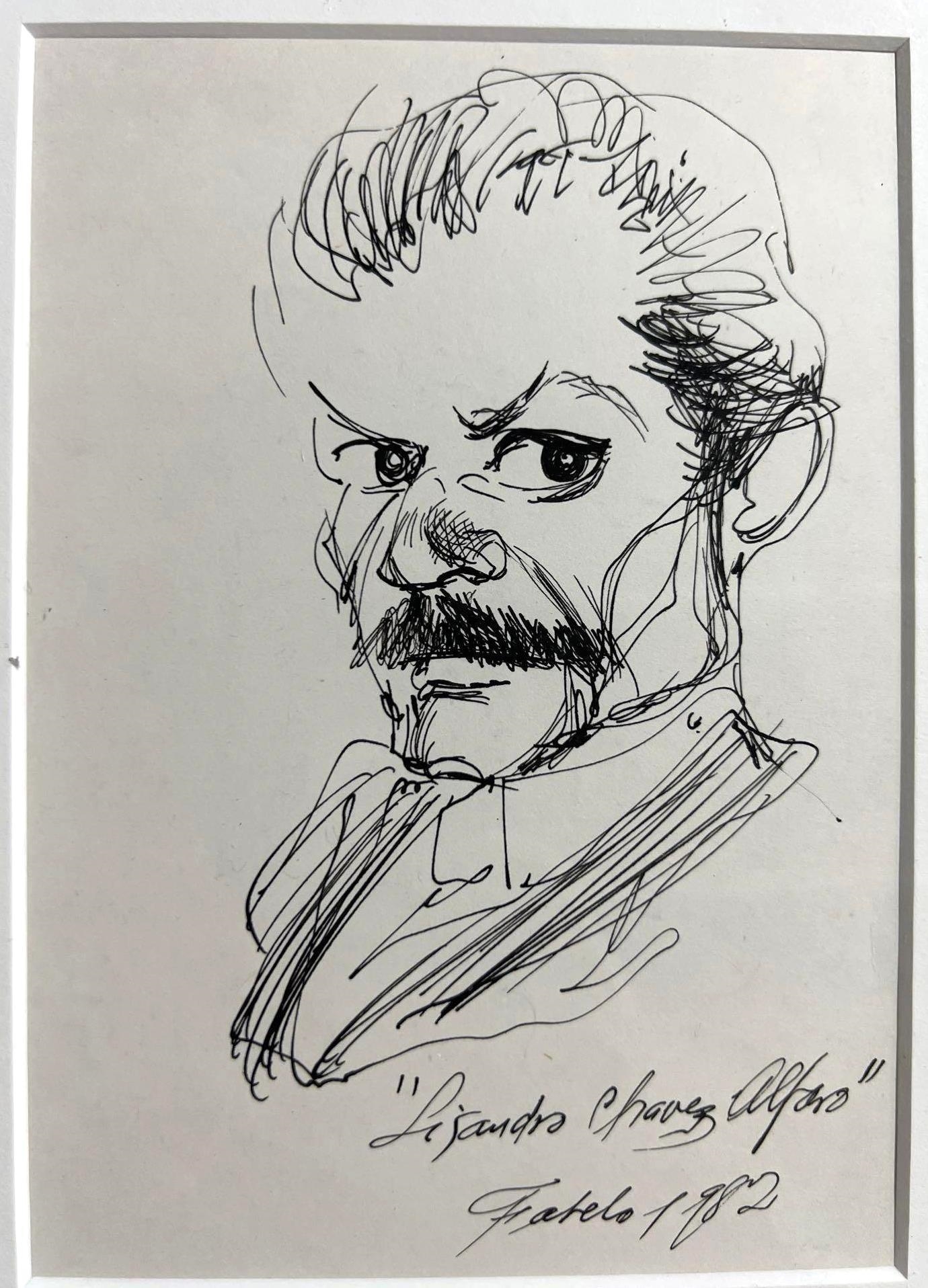 Roberto Fabelo | Roberto Fabelo, Cuba (Born 1951). Three pen and ink ...