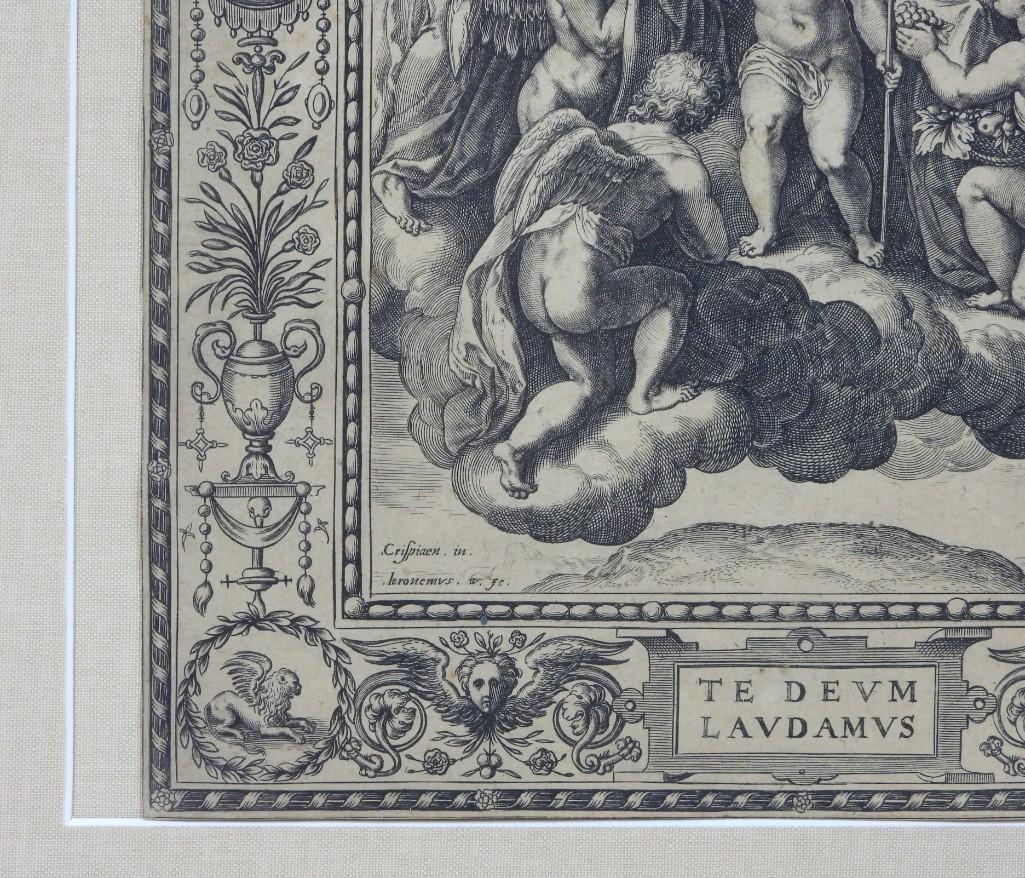 Crispin van den Broeck | Wierix, Pair of Black & White engavings after ...