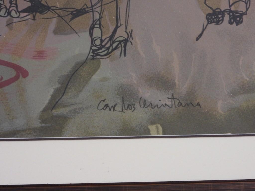 Carlos Quintana | Framed Serigraph by Carlos Quintana signed and ...